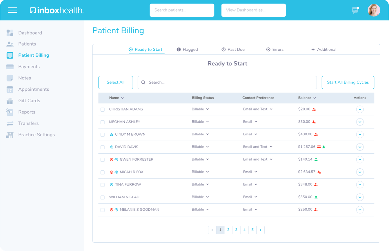 Personalized Billing Engagement - Inbox Health