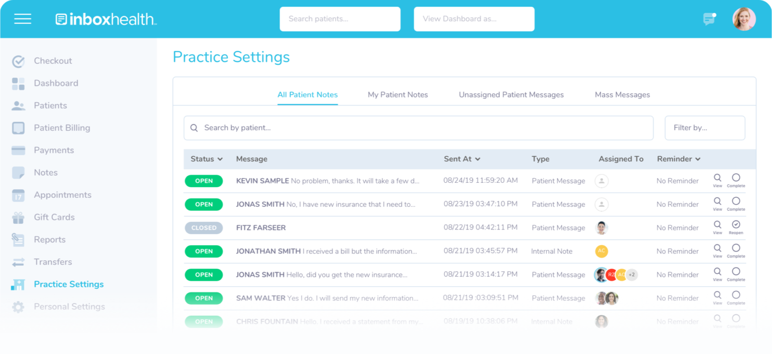 Patient Support - Inbox Health