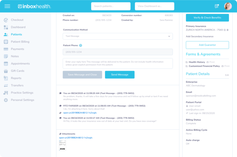 Personalized Billing Engagement - Inbox Health