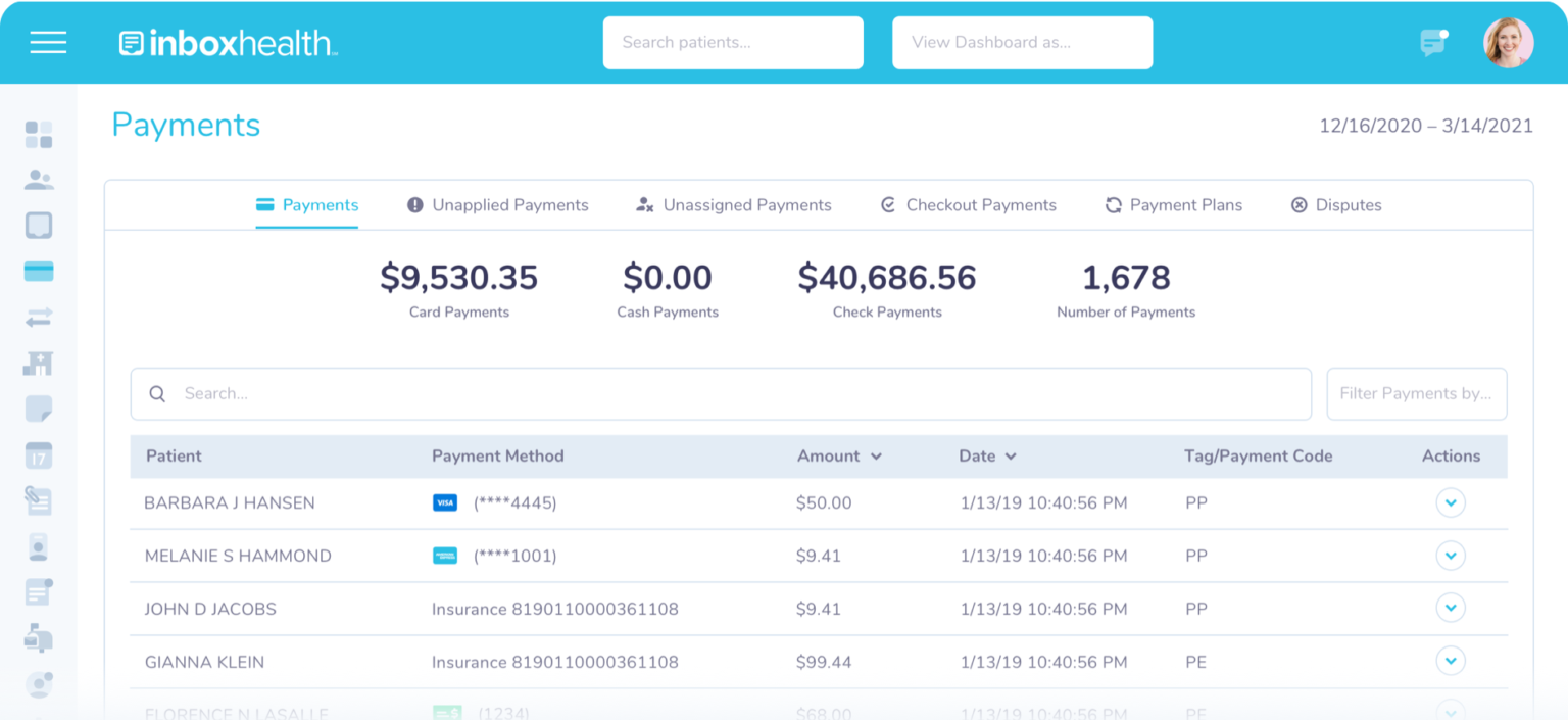 Patient Payments - Inbox Health