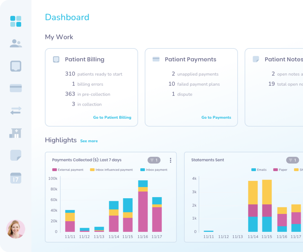 Biller Dashboard - Inbox Health