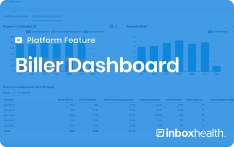 Biller Dashboard - Inbox Health