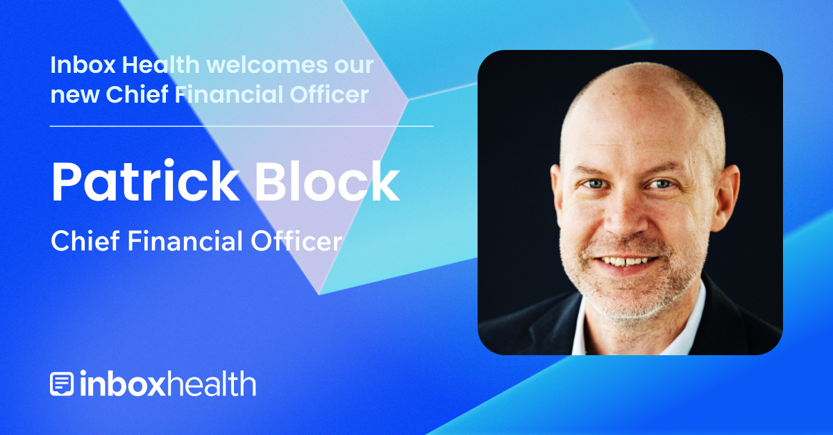 Inbox Health Appoints Patrick Block as Chief Financial Officer - Inbox ...